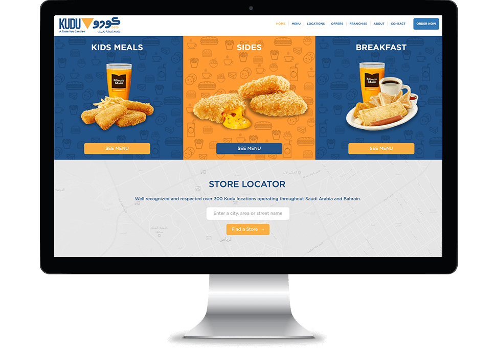 Mobile app and website development for Kudu